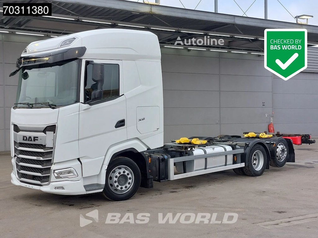 DAF XG 480 6X2 BDF Lift+Steering axle Automatic Retarder LED Euro 6 vozilo za prevoz kontejnera