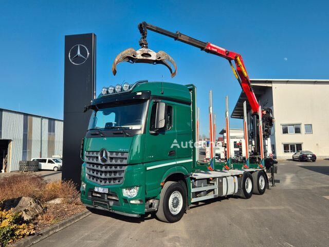 Mercedes-Benz Arocs 2751 L 6x2/4 HAD Kurzholz Cranab TZ12.2 kamion za prevoz drva
