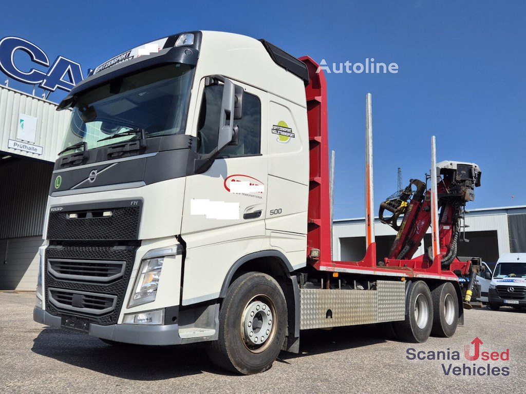 Volvo FH 500 6X4 + Penz 12 Z + Retarder kamion za prevoz drva