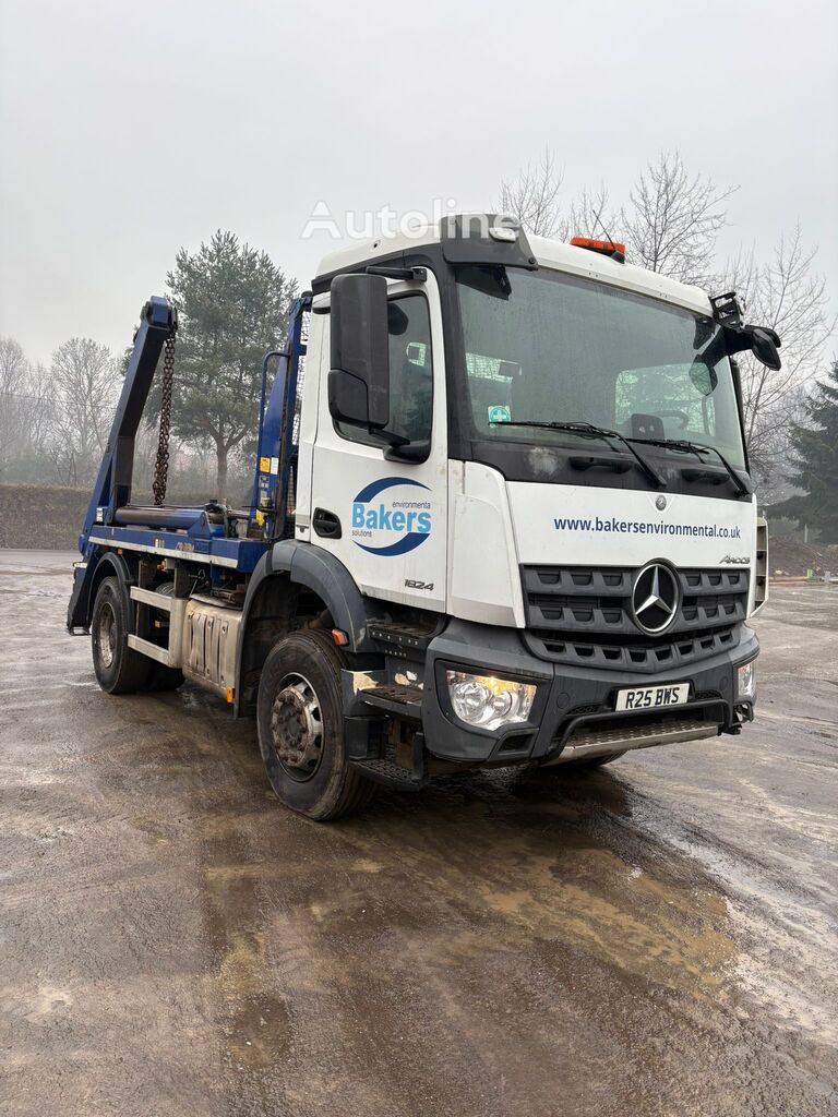 Mercedes-Benz Arocs antos bramowiec 1824 kamion autopodizač kontejnera