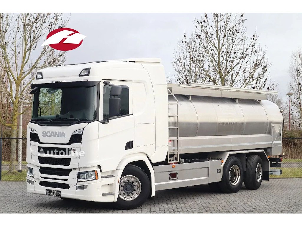 Scania R540 NGS | 6X2*4 | RETARDER | ISOLATED | 15.000L | LAIT/MILK/MIL autocisterna