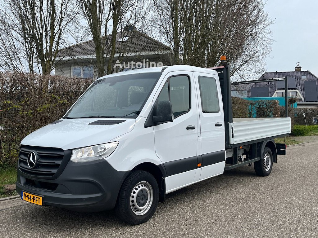 Mercedes-Benz Sprinter 314 Automaat dubbele cabine open laadbak | 3500kg trekg kamion s ravnom platformom < 3.5t