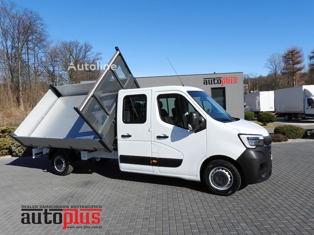 Renault MASTER THREE-WAY TIPPER DOUBLE CABIN DOKA 6 SEATS LED LIGHTS 145 kamion kiper < 3.5t