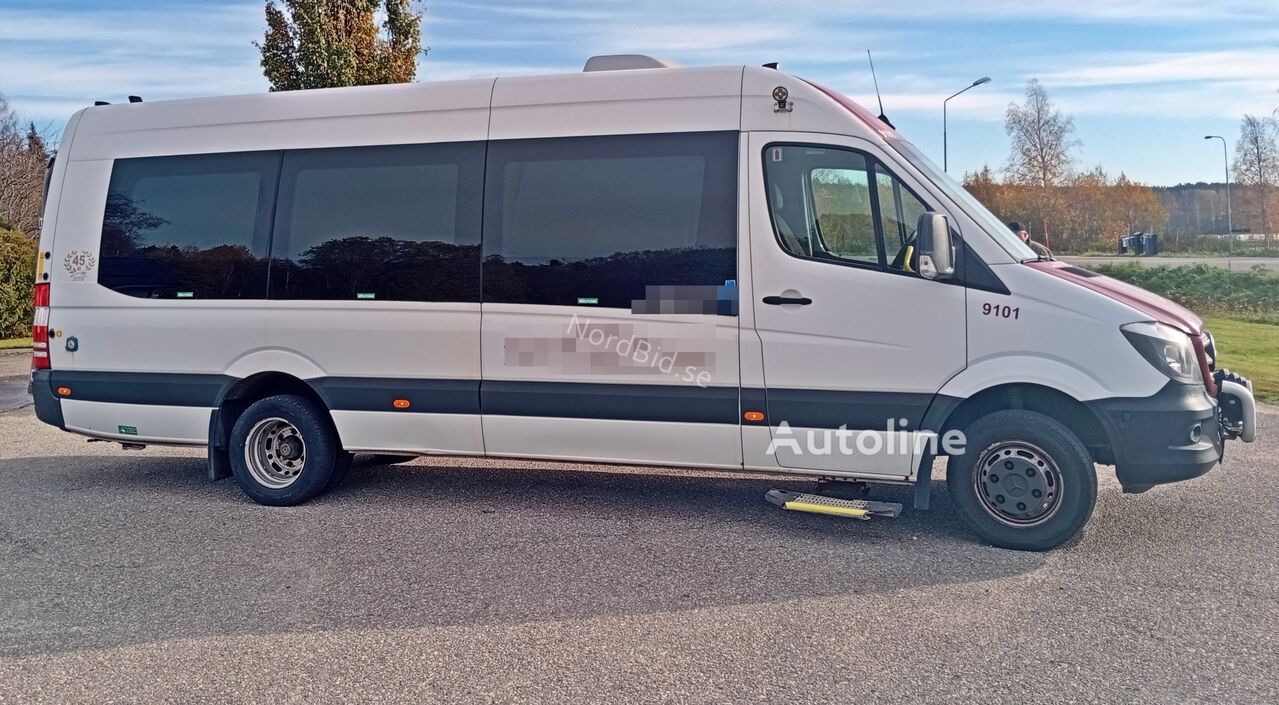 Mercedes-Benz SPRINTER 519cdi *19+1 *4x Wheelchairs *Lift *VIDEO putnički minibus