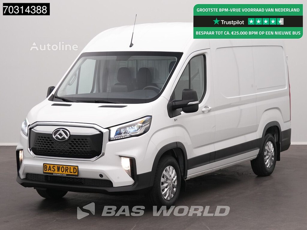 Maxus eDeliver 9 Elektrisch 72kWh 280km WLTP LED Airco Cruise Camera P laki furgon