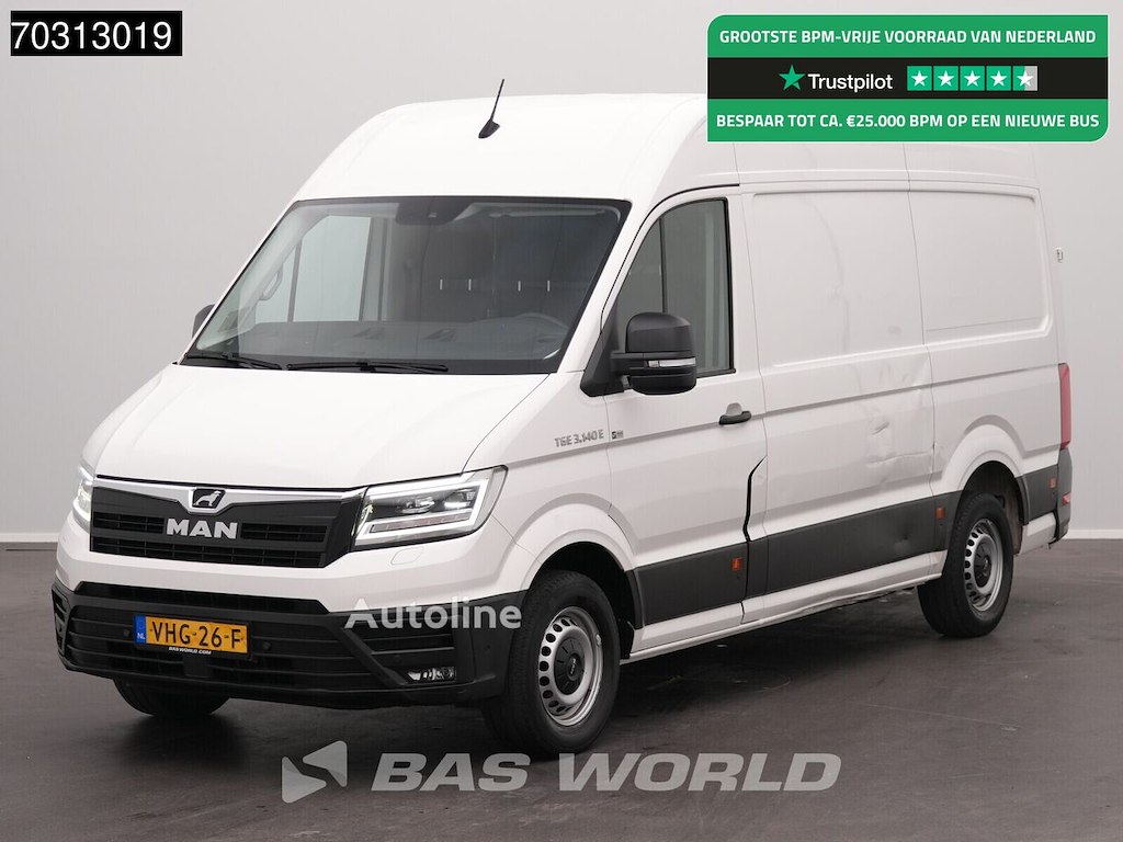 MAN ETGE 3.140 Elektrisch 115km WLTP 35,8kWh L3H3 LED Navi Airco Cru laki furgon