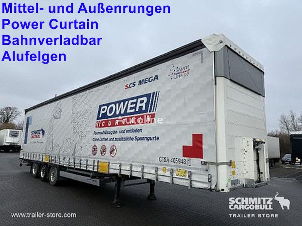 Schmitz Cargobull Auflieger Curtainsider Mega poluprikolica sa kliznom ceradom