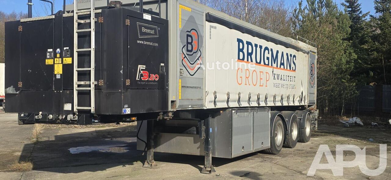 Prodaje se Bremat F3.20 poluprikolicu sa kliznom ceradom na aukciji