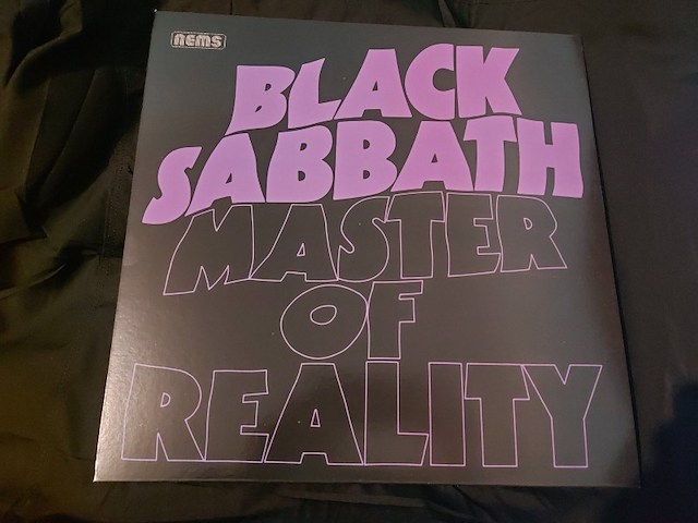 BLACK SABBATH - MASTER OF REALITY LP