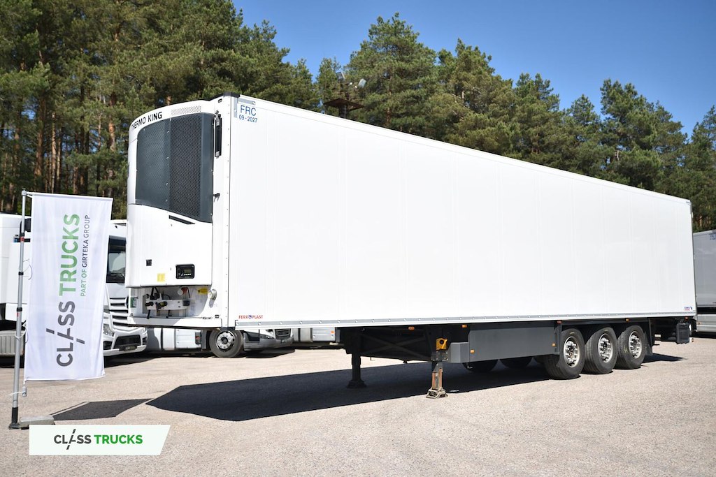 Schmitz Cargobull SKO Double Deck FP 60 ThermoKing SLXi 300 Lifting Axle poluprikolica hladnjača