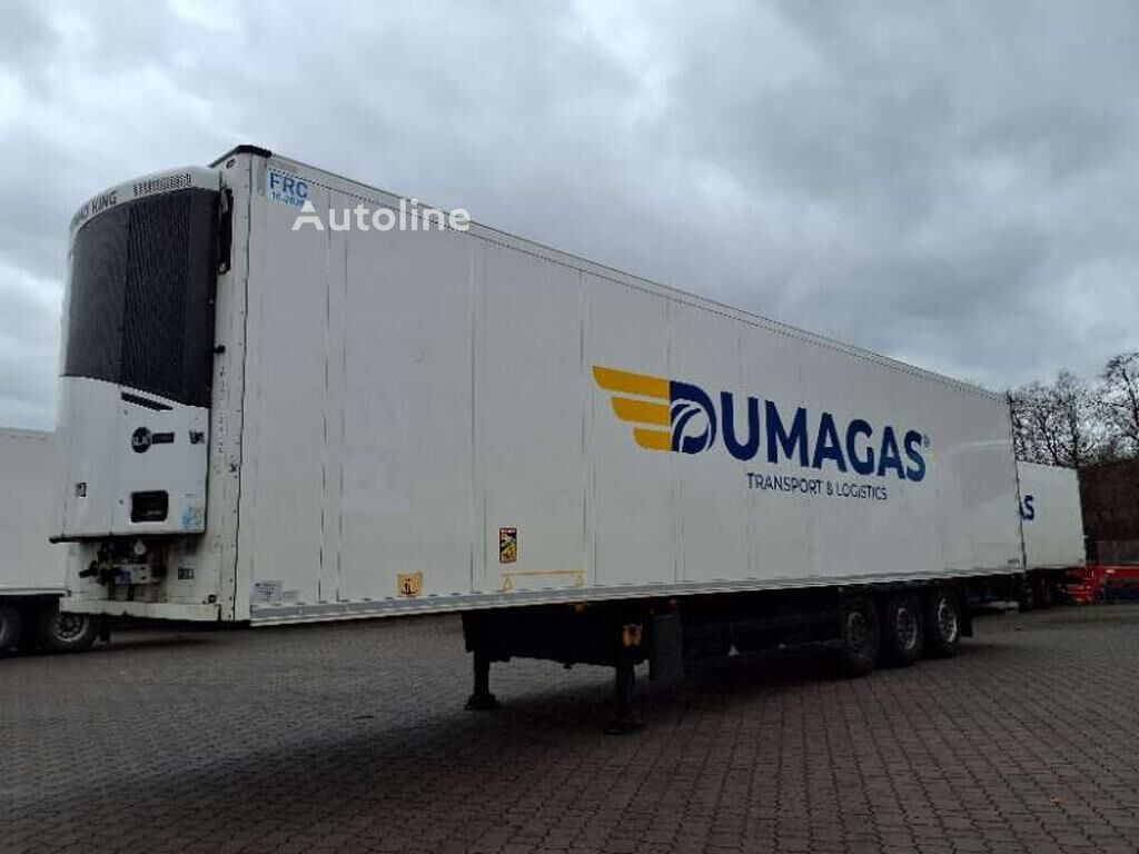 Schmitz Cargobull Trailer Reefer Flower Width & Dual Temp & Double Stock Straight poluprikolica hladnjača (631212)