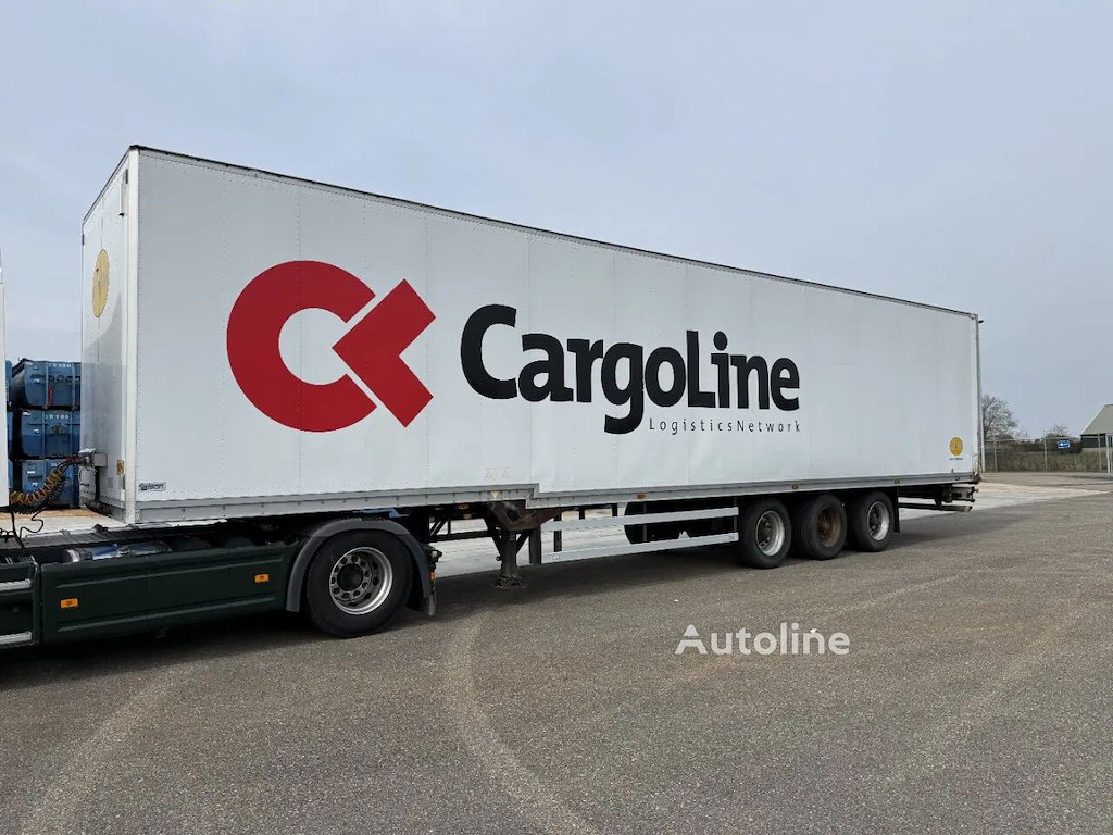 Talson F 1227 Confection trailer BPW Axle furgon poluprikolica