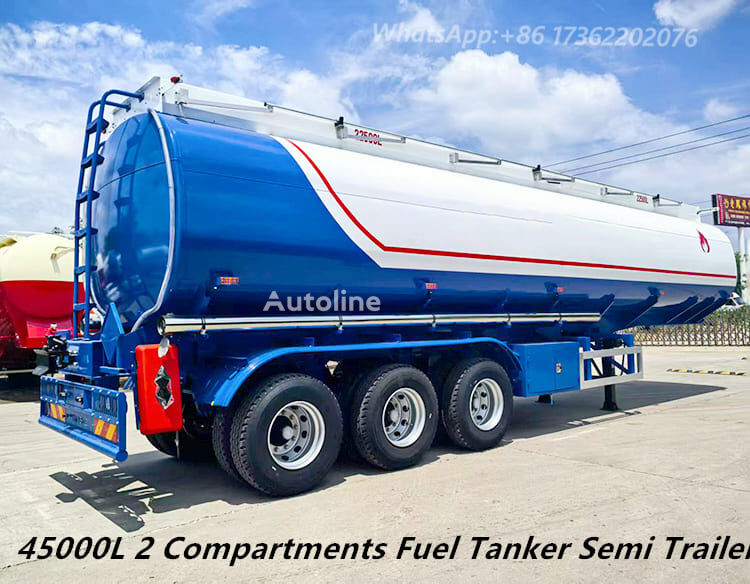 Nova Titan Fuel Tanker Semi Trailer Customized for Bolivia poluprikolica autocisterna