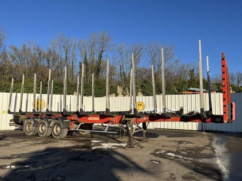 Fruehauf GRUMIERE 3 ESSIEUX poluprikolica za prevoz drva