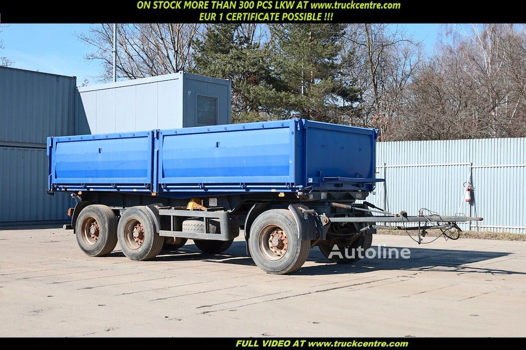 Schwarzmüller PS3 24, HARDOX, 16 CBM, 24 TONS, LIFT AXLE prikolica kiper