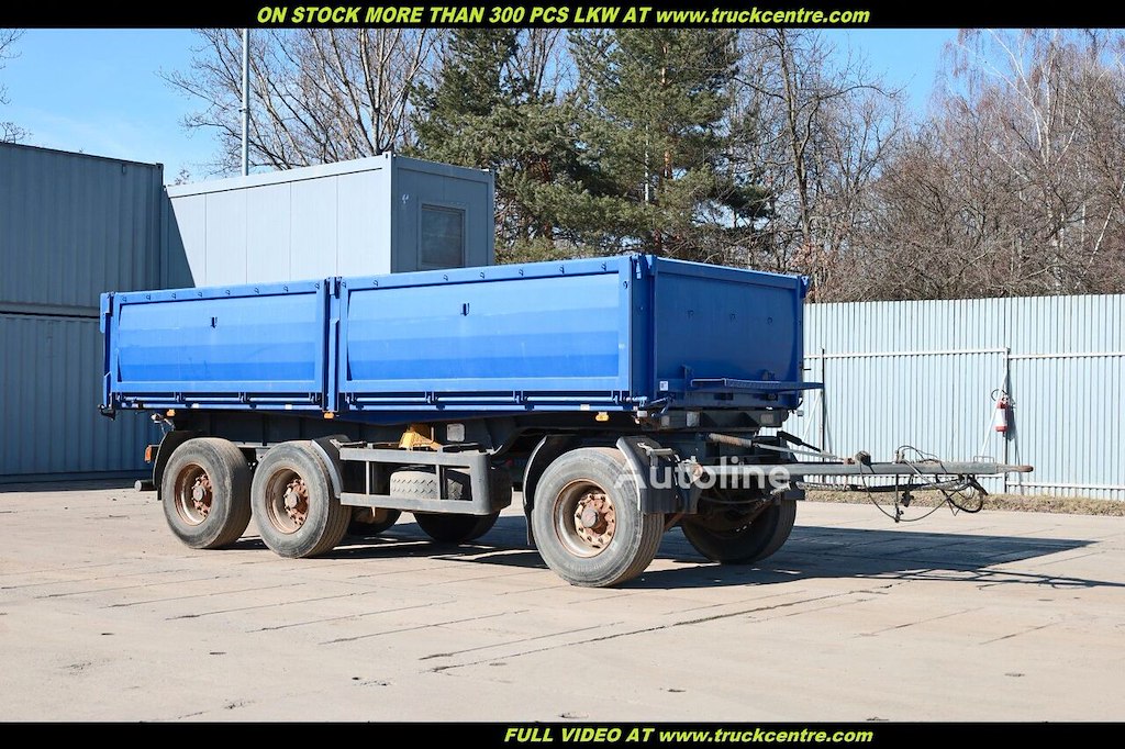 Panav PS3 24, HARDOX, 16 CBM, 24 TONS, LIFT AXLE prikolica sa ravnom platformom
