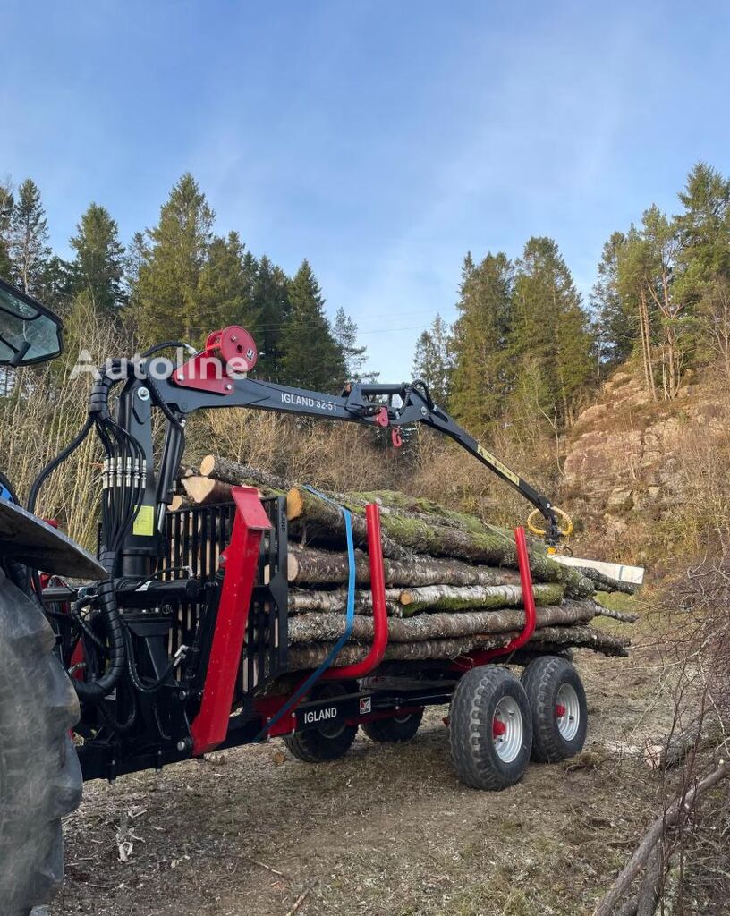 Prodaje se Igland 280 šumarsku prikolicu na aukciji