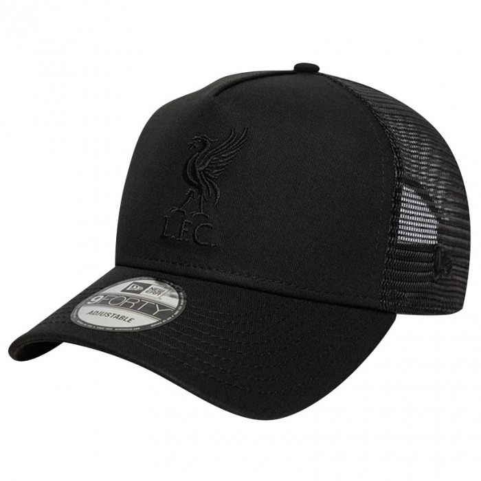 Liverpool New Era A-Frame Trucker Tonal Black kapa