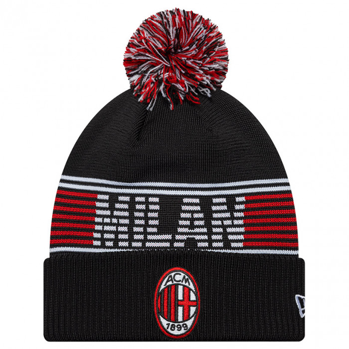 AC Milan New Era Bobble Knit zimska kapa