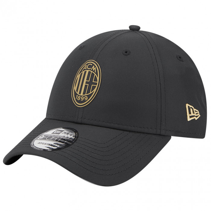AC Milan New Era 9FORTY Black Gold kapa