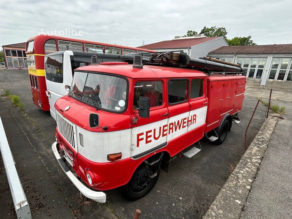 IFA W 50 L Feuerwehr Löschfahrzeug mit Anhänger vatrogasno vozilo