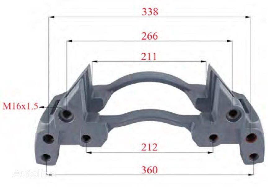 BPW 19.5 Skoba K001105 za prikolice