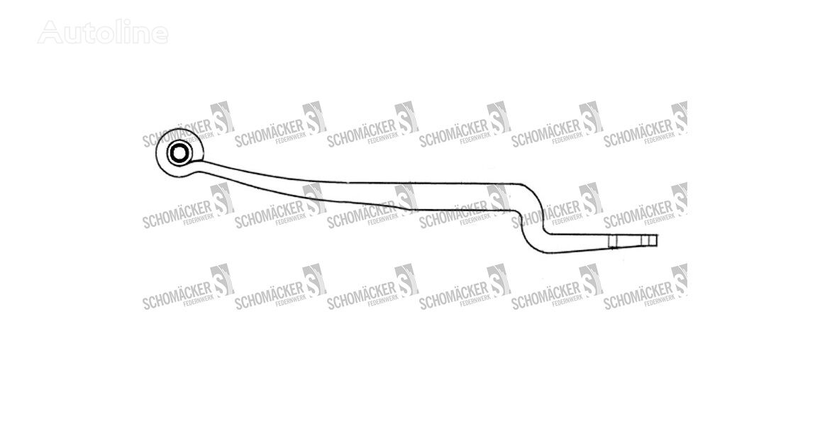 BPW Schomäcker 88155100 polugibanj za poluprikolica