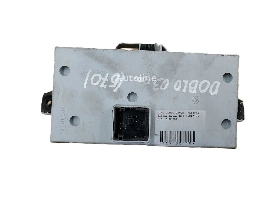 Delphi 1.9 JTD (223AXE1A) 0281010344 upravljačka jedinica za Fiat DOBLO MPV (119_, 223_) automobila