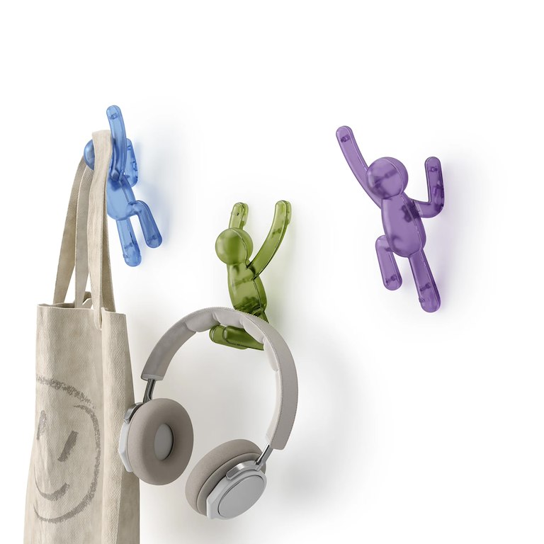 VEŠALICA ZA ZID – BUDDY PINPOINT WALL HOOKS, SET OF 3