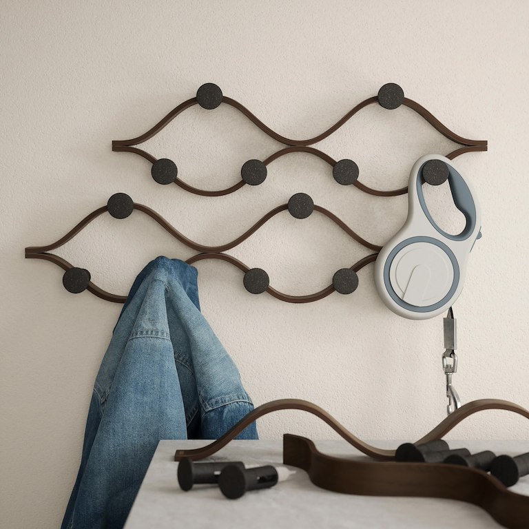 VEŠALICA ZA ZID – MONTAGE 6 WALL HOOK