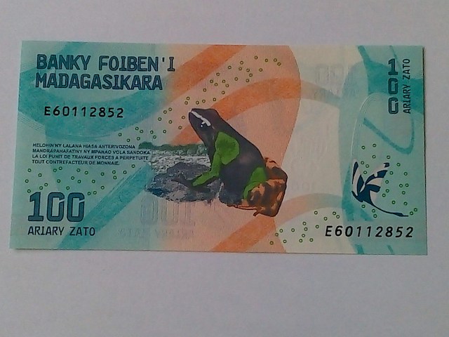 100 Aiary Zato 2017.god - Madagaskar - Žaba - ODLICNA