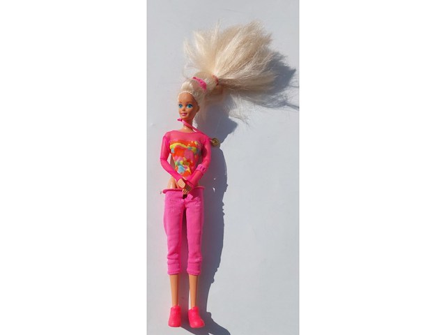 Vintage 1993 - Gymnast Barbie - Bend &;; Move - Mattel