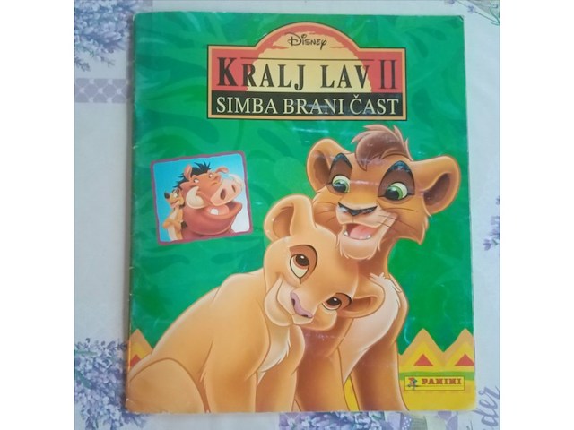 Kralj lav II (Lion king II) Simba brani čast / Prazan