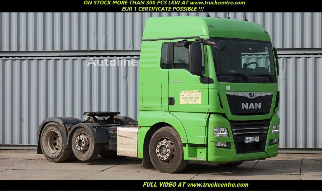 MAN TGX 24.500, STANDARD, HYDRAULIC, INTARDER tegljač