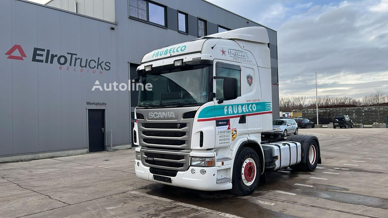 Scania G 480 (EURO 5 / 2 TANKS / BELGIAN TRUCK / RETARDER) tegljač