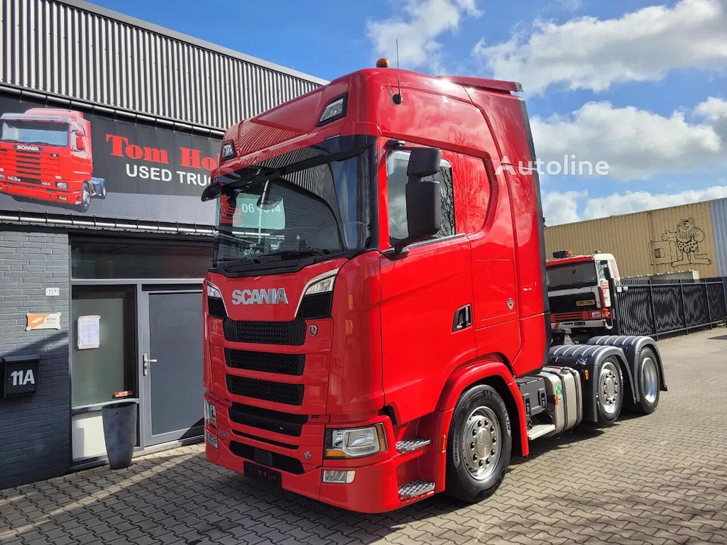 Scania 590S V8 NGS A6X2/4LB fullair retarder twinsteer G33 gearbox tegljač