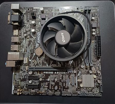 Komplet: Ryzen 3 3200G + ASUS Prime A320M-K