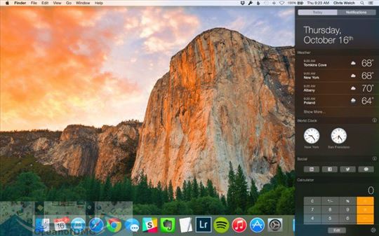 Mac os X 10.10 Yosemite usb 128gb