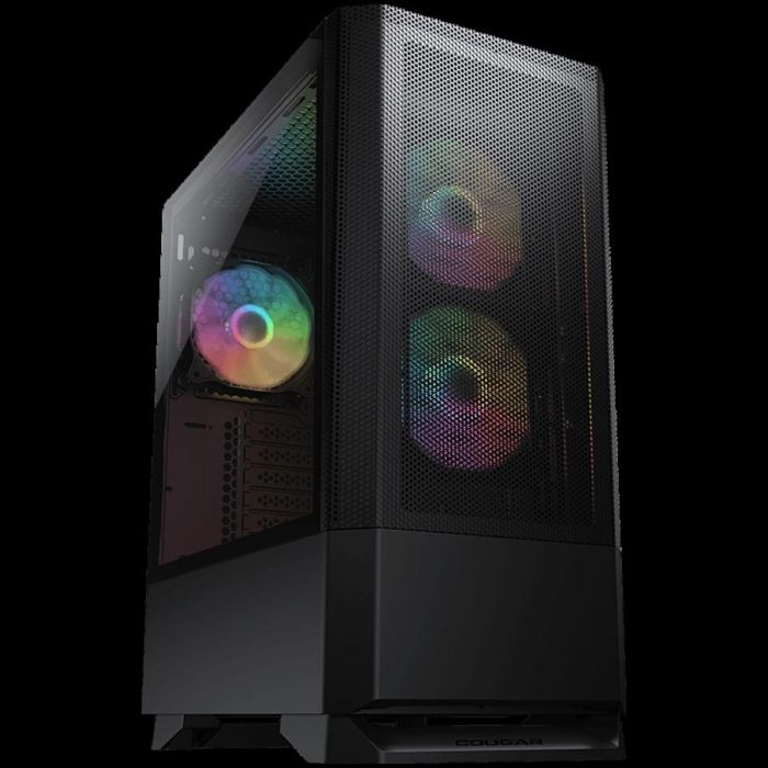 COUGAR MX430 Mesh RGB PC Case, Mid Tower, Black