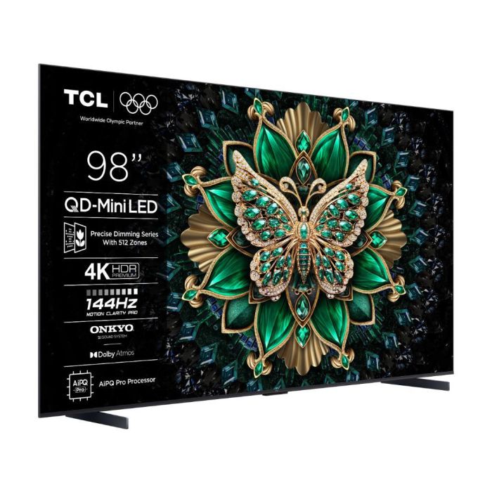 Televizor TCL 98C6K/MiniLED-QLED/98"/4K UHD/144Hz/Google TV/crna