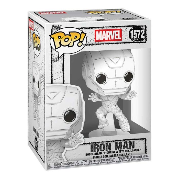 Funko POP! Marvel: Marvel Sketched - Iron Man