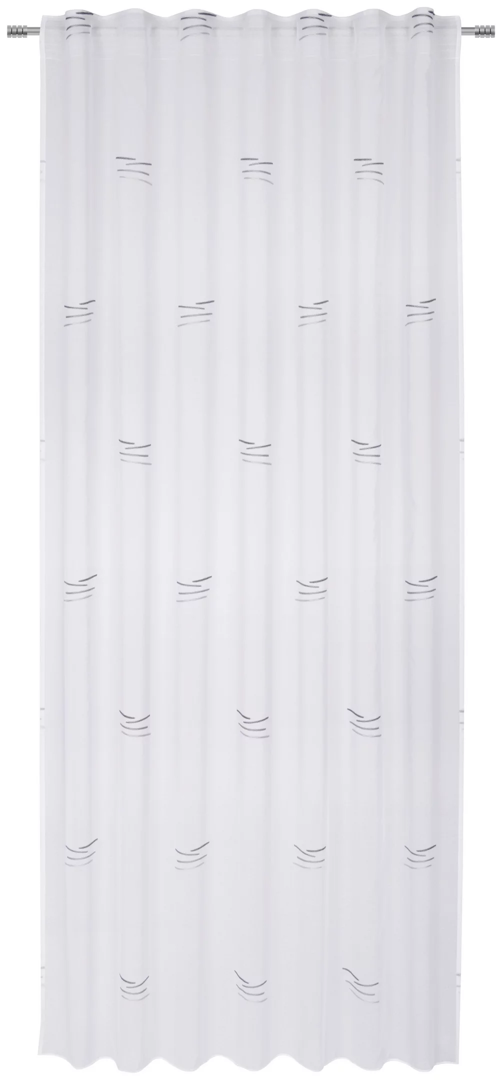 GOTOVA ZAVESA siva, bela 140/245 cm