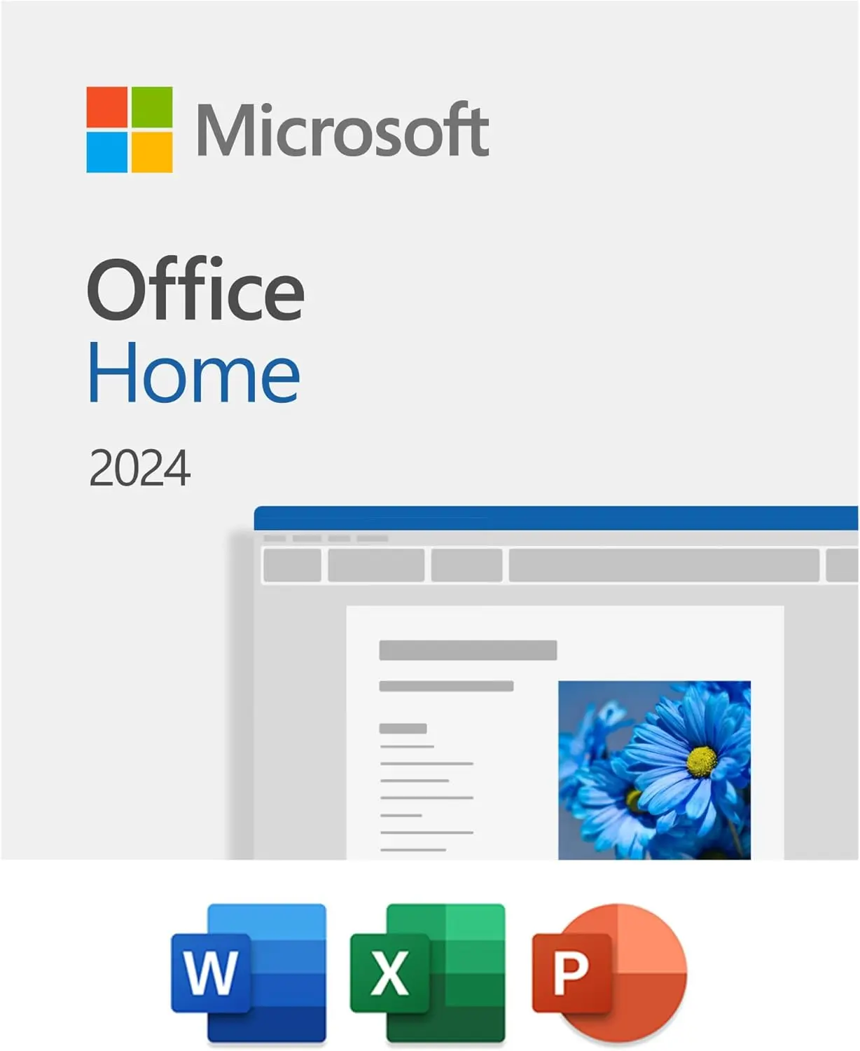 Licenca MICROSOFT Retail Office Home 2024/64bit/English/PKC/1PC