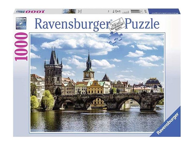 Puzzle 1000 delova - Karlov most u Pragu - Ravensburger