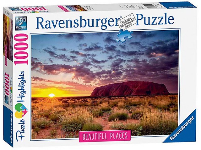 Ravensburger Slagalica 1000 delova - Lepi predeli - Ajers Rok, Australija