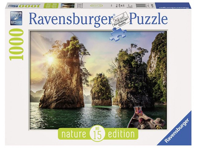 Ravensburger Puzzle 1000 delova - Nature edition - Three Rocks in Cheow, Thailand
