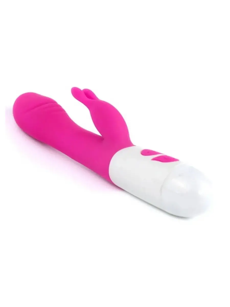Happy Vibrator, 20 funkica vibracije, 19 cm, Roze