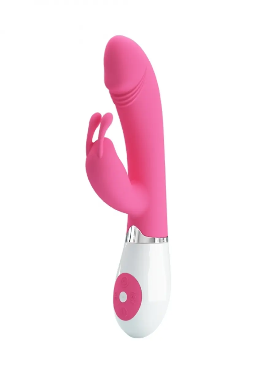 Pretty Love Gene Vibrator, 20.5 cm, Roze