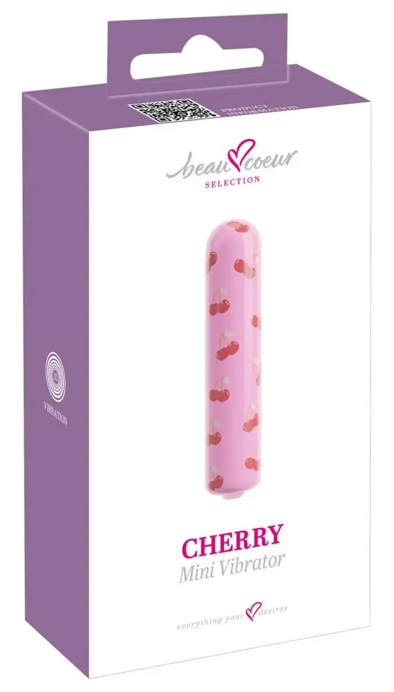 Beau Coeur Mini vibrator Cherry