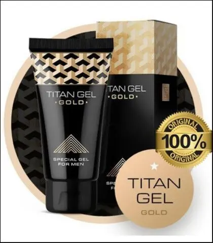 Titan Gel za muškarce Gold